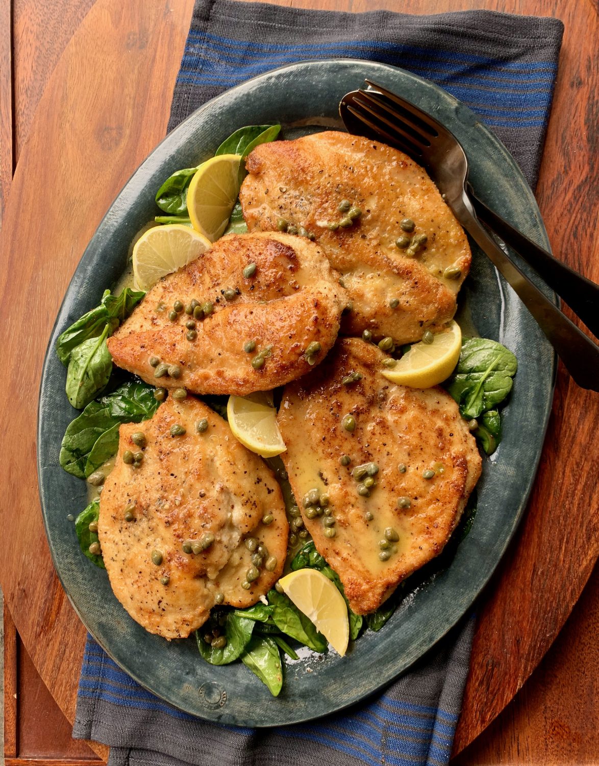 King Arthur Chicken Piccata - nocrumbsleft