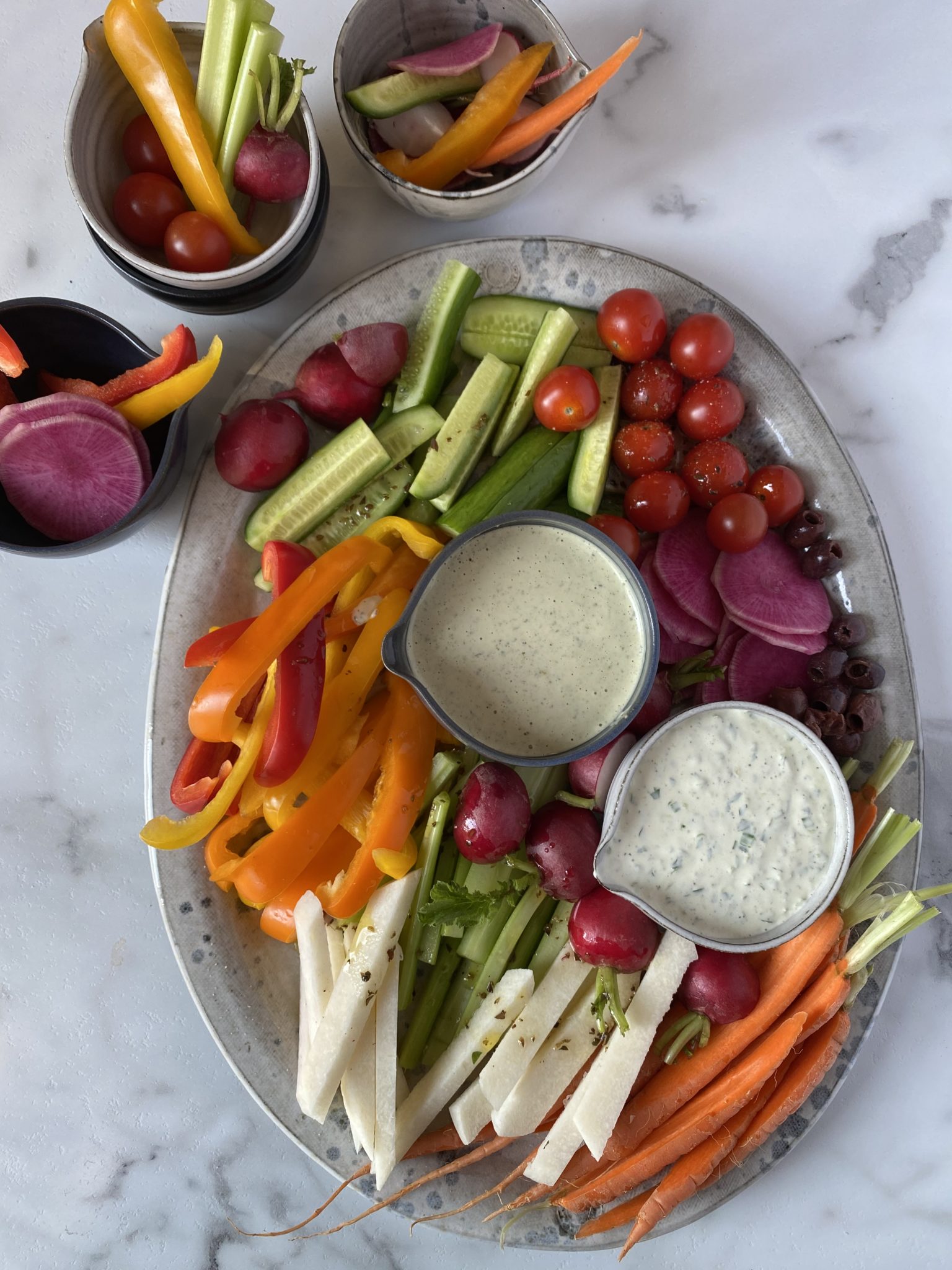 Crudités - nocrumbsleft
