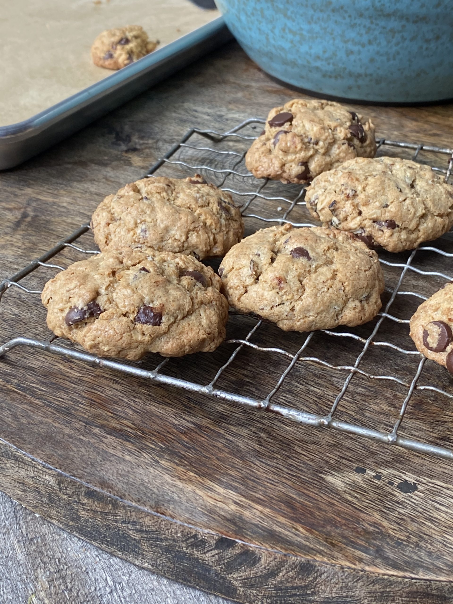 Gluten-Free Chocolate Chip Prune Cardamom Cookies - nocrumbsleft