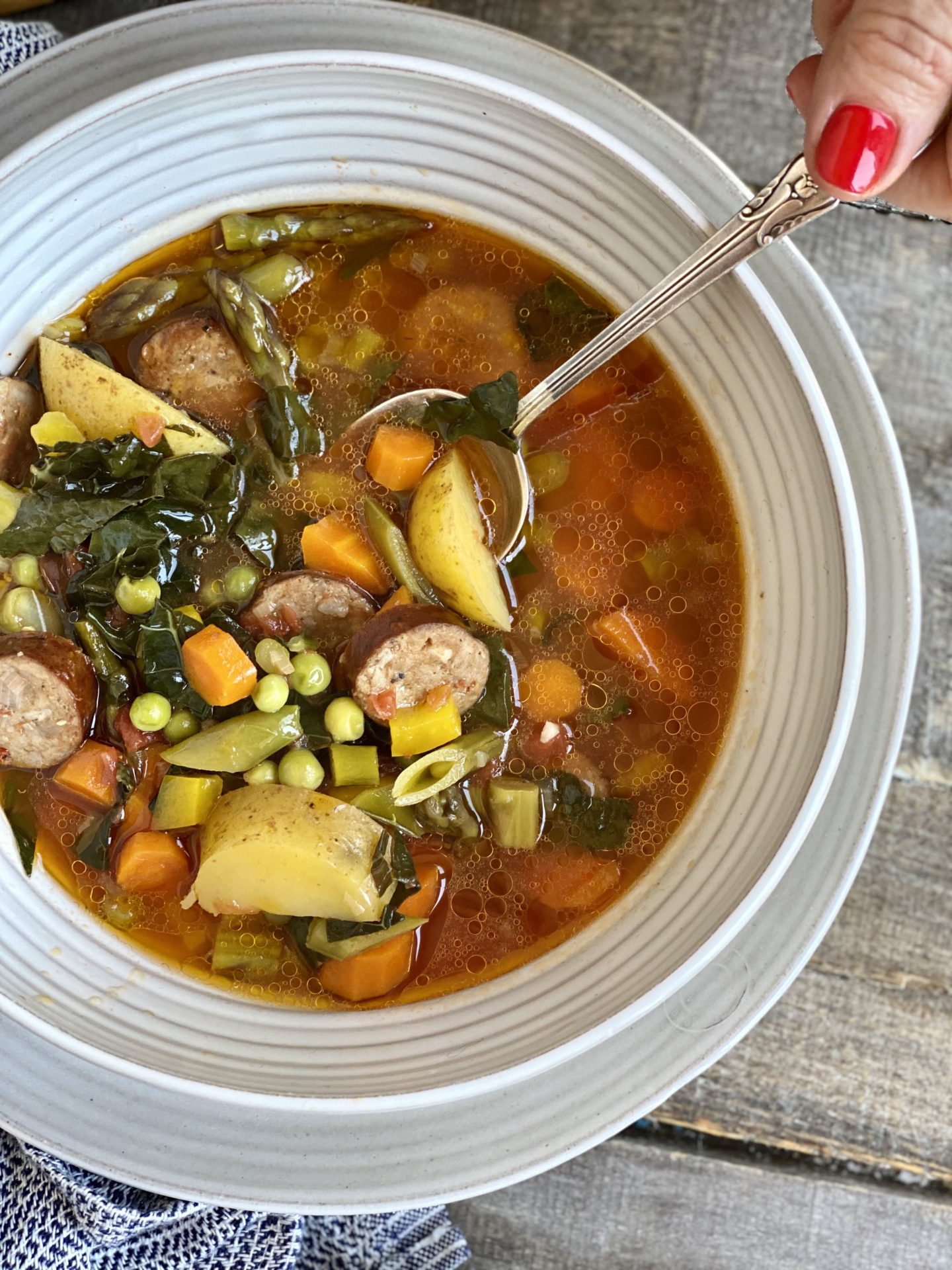 Farmer's Market Soup - nocrumbsleft