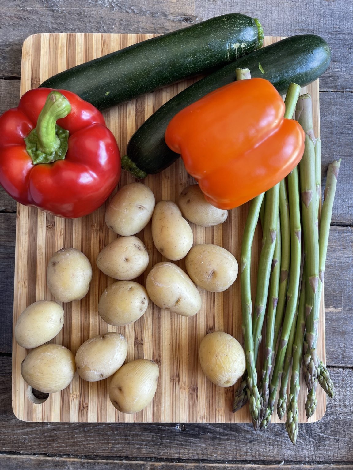 Grilled Vegetable Summer Salad - nocrumbsleft