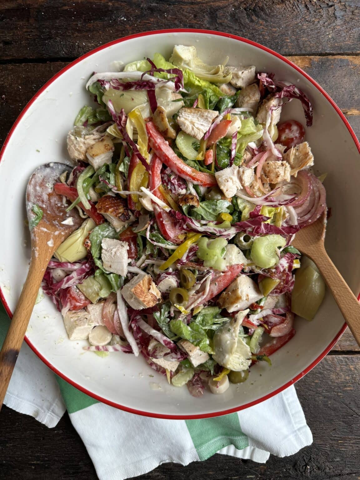 Whole30 Sunday Summer Salad - nocrumbsleft