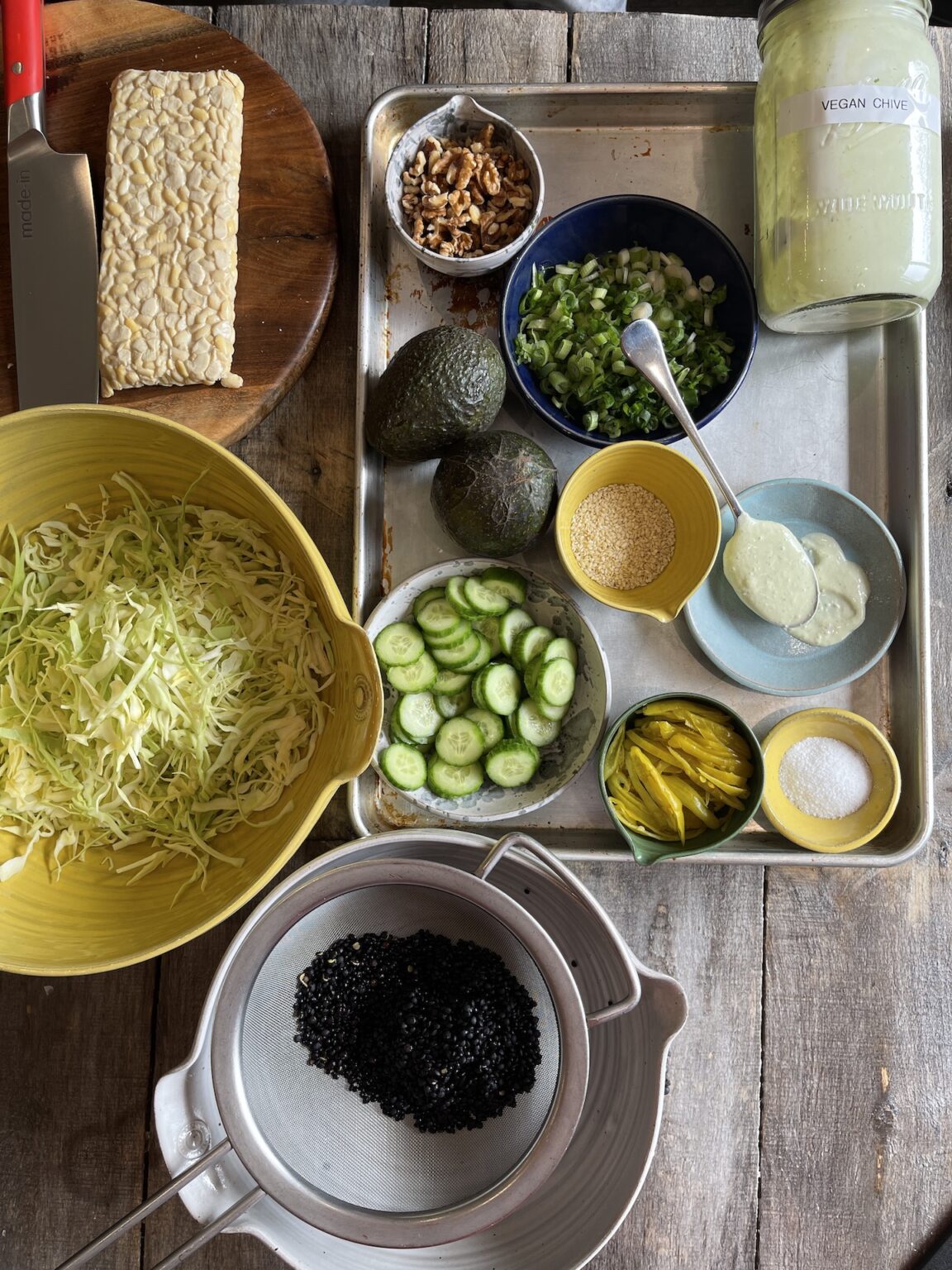 The Best Meatless Monday Salad! - nocrumbsleft