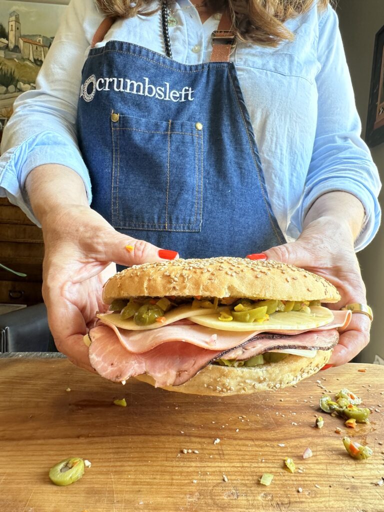 The Best Recipe For Muffaletta With California Olives - nocrumbsleft