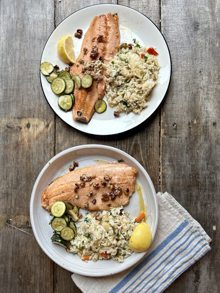 One Of The Best Trout Recipes Ever: Trout Walnut-Dine - nocrumbsleft