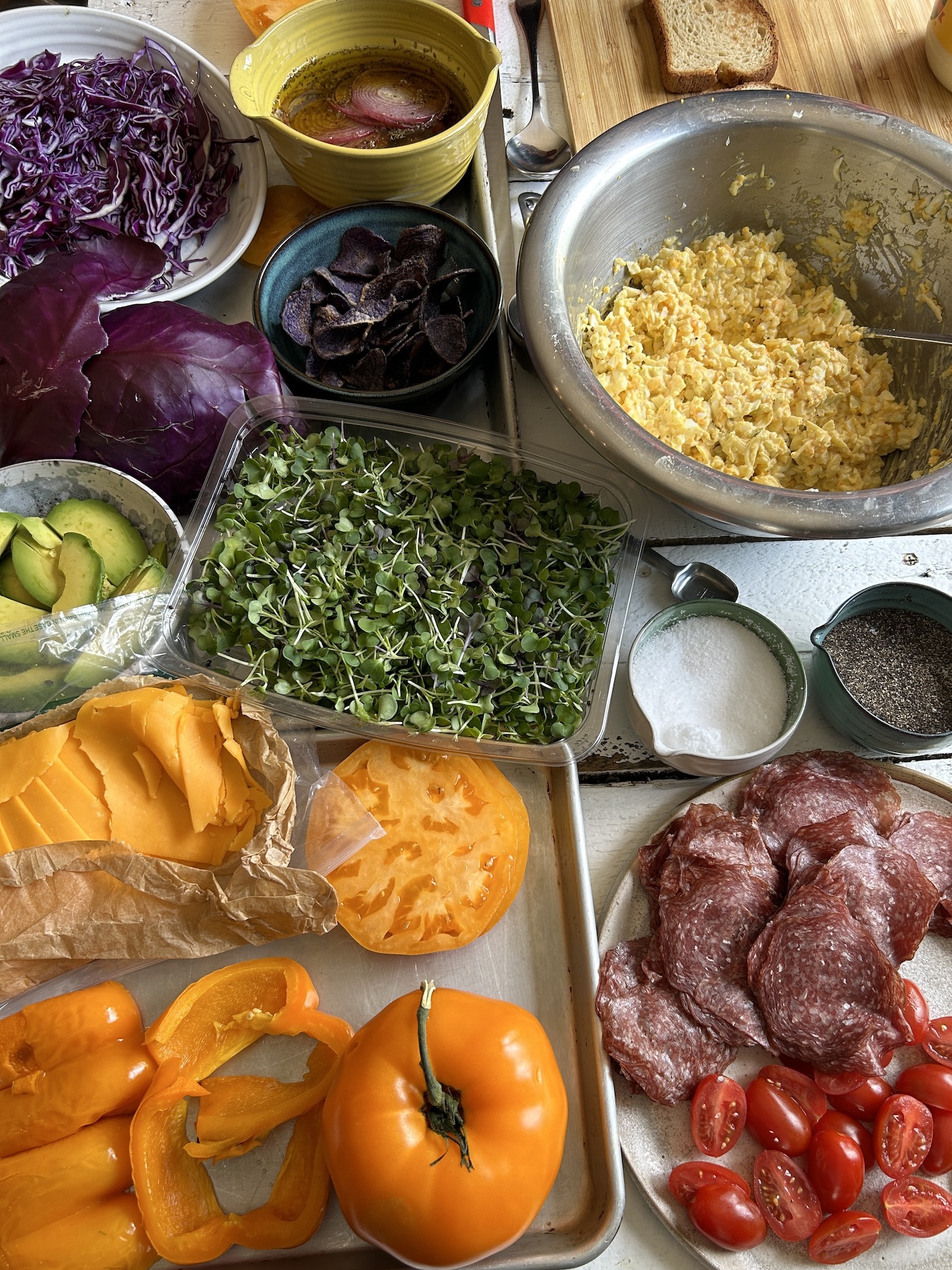 The Best Egg Salad Sandwich To Celebrate Pride Month - nocrumbsleft