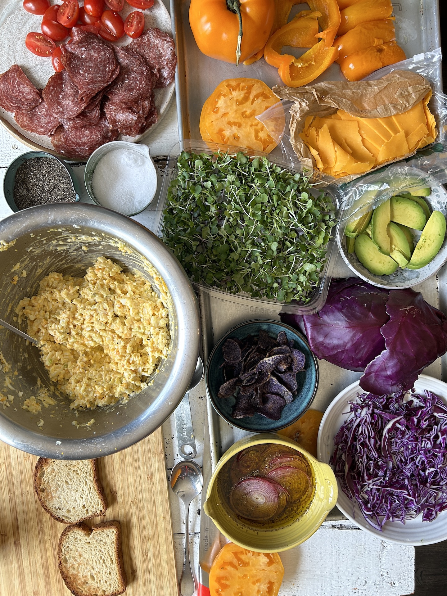 The Best Egg Salad Sandwich To Celebrate Pride Month - nocrumbsleft