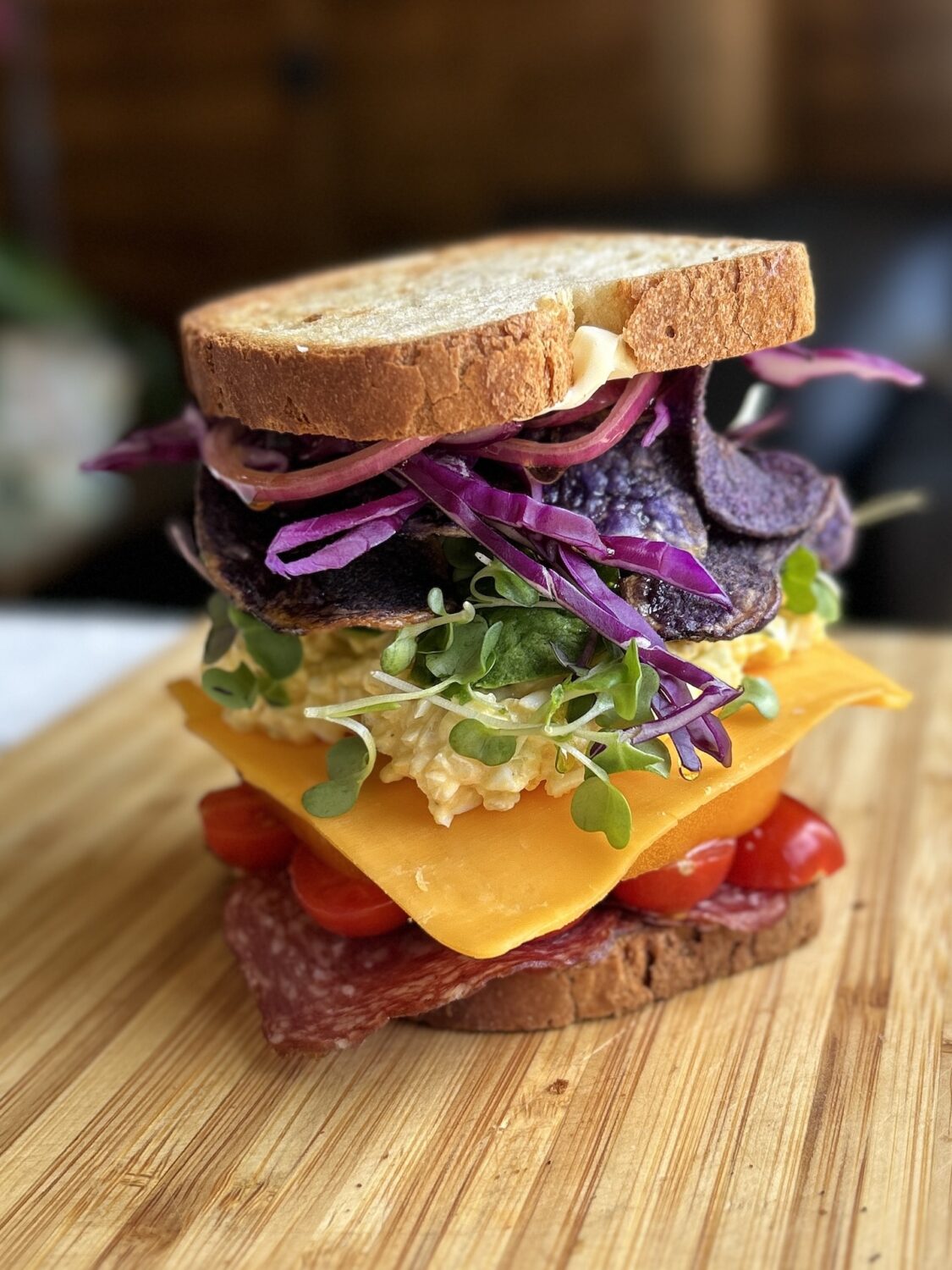 The Best Egg Salad Sandwich To Celebrate Pride Month - nocrumbsleft