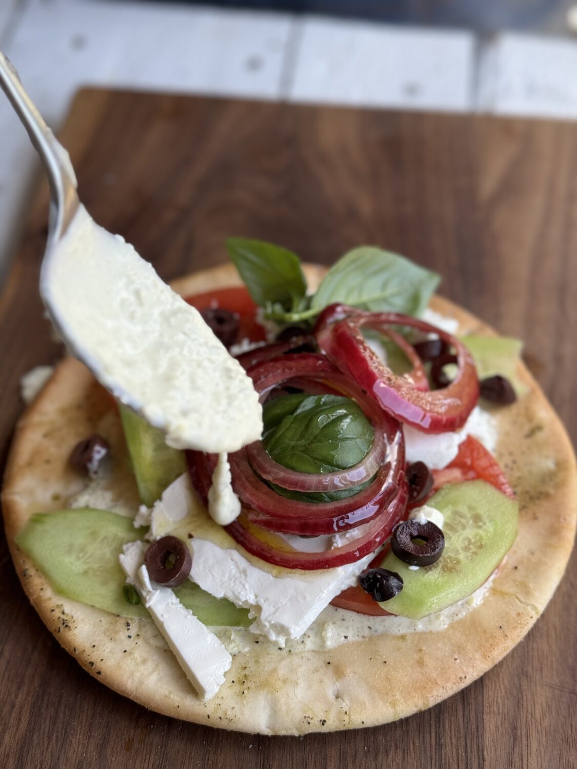 Summer Greek Inspired Wrap - nocrumbsleft