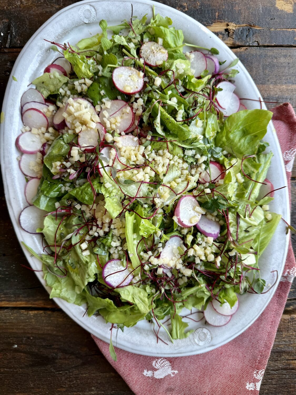 Best Summer Radish Salad: easy, light, and delicious - nocrumbsleft