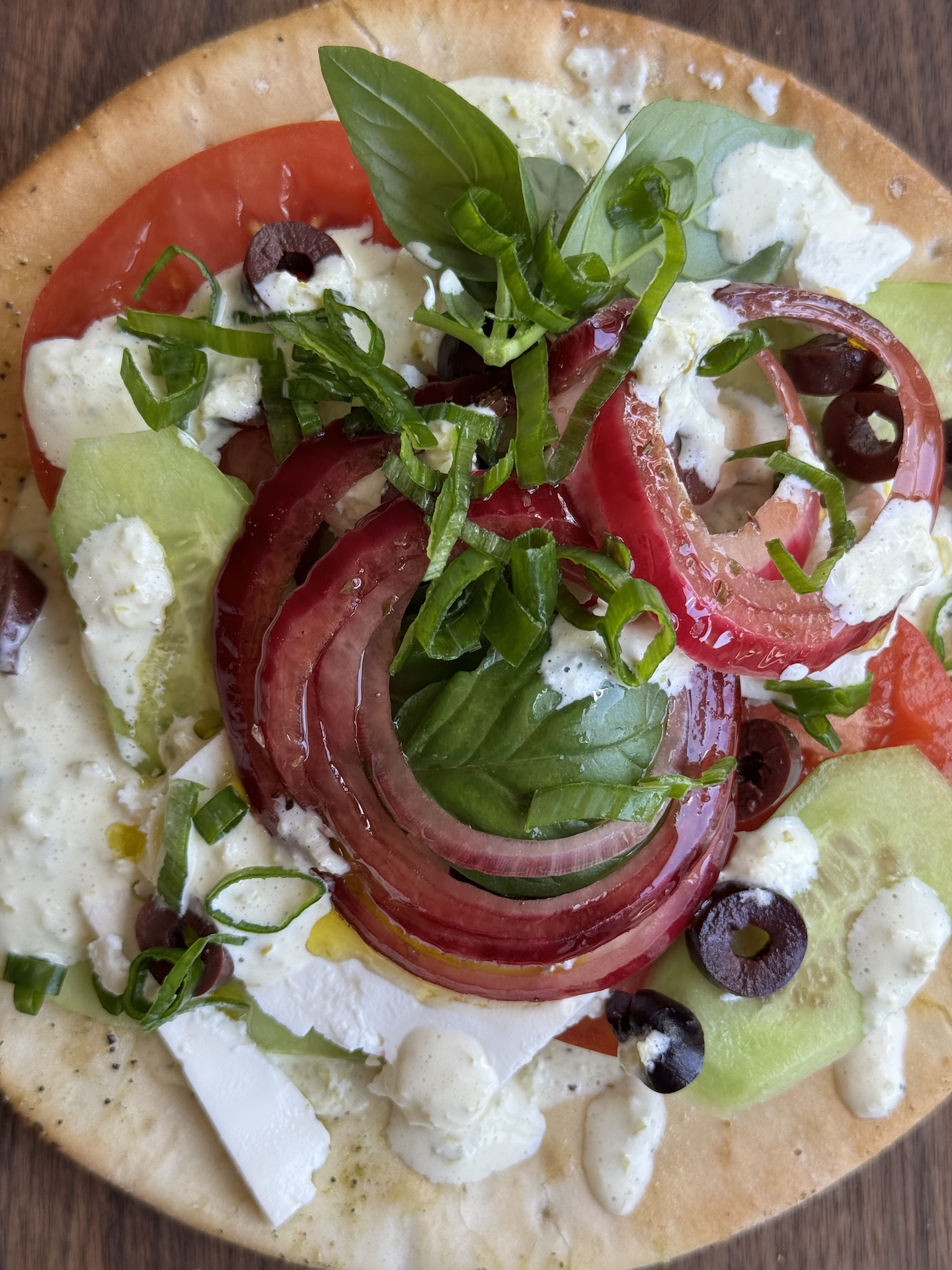 Summer Greek Inspired Wrap - nocrumbsleft