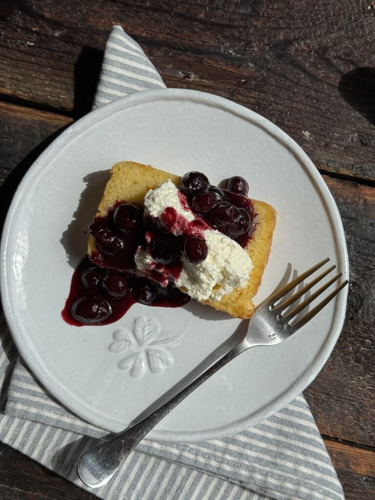 Deliciously Easy Blueberry Compote - nocrumbsleft