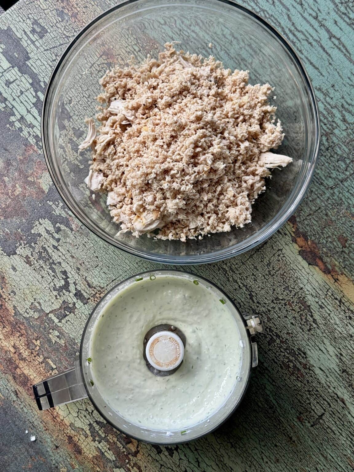 Extra High Protein Chicken Salad - nocrumbsleft